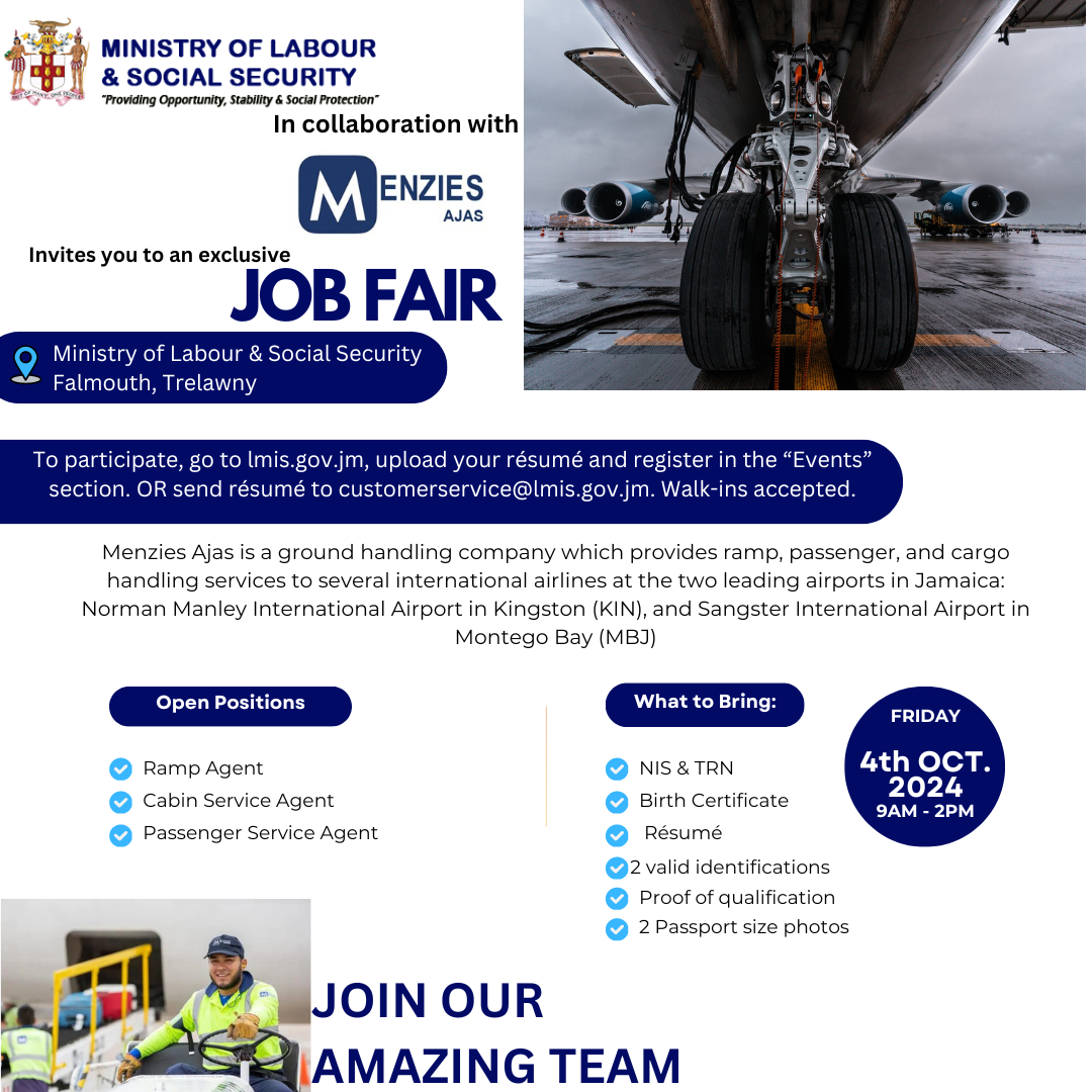 MENZIES AVIATION JOB FAIR | LMIS